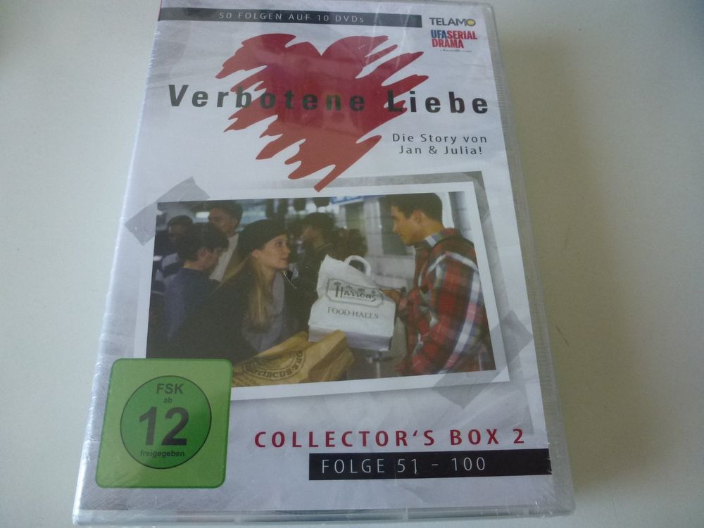 Verbotene Liebe - Collector's Box 2 - Folge 51-100 (10 DVDs) (Neu und ...