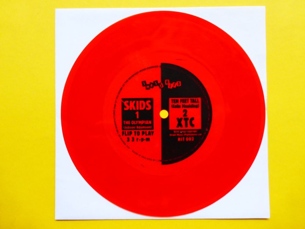 Skids / XTC – The Olympian / Ten Feet Tall (FLEXI) (Gebraucht) in ...