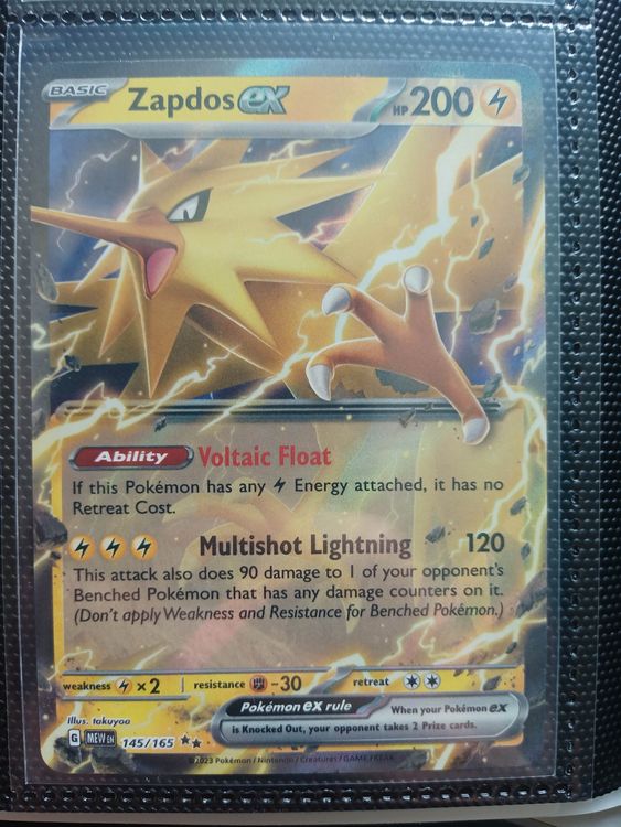 Zapdos ex - Pokemon 151 Mew (Gebraucht) in Altstätten SG für CHF 4.95 ...