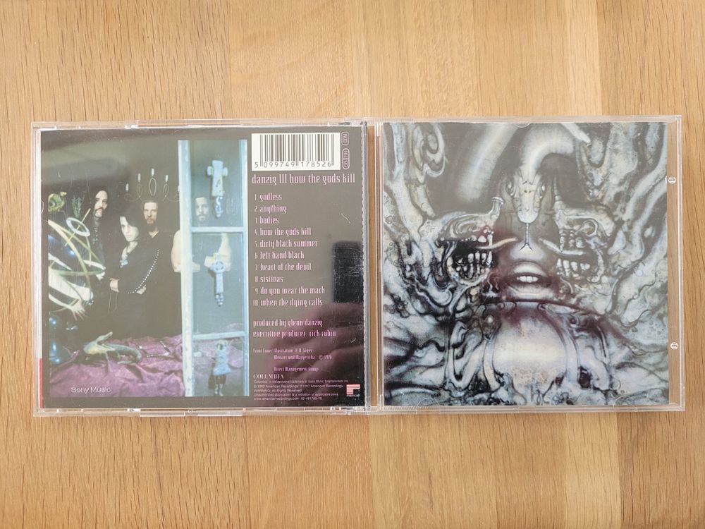 CD Danzig - Danzig III - How The Gods Kill, 1992 (Gebraucht) in für CHF ...
