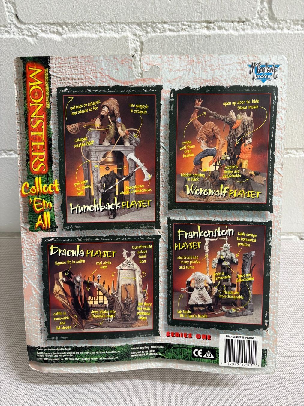 McFarlane Monsters Frankenstein Playset 1997 - Neu & OVP! (Gebraucht ...