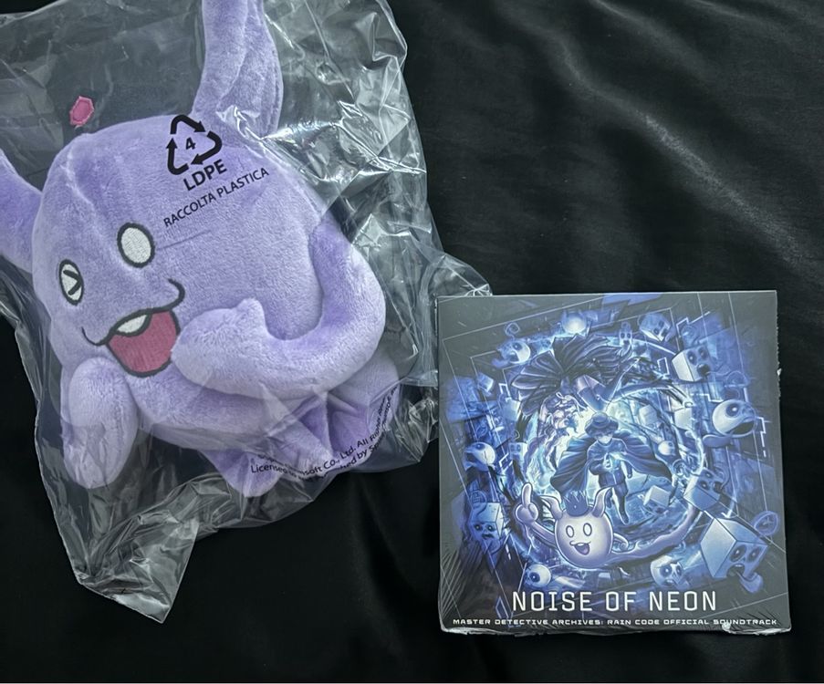 Master Detective Archives: Rain Code Plushie + CD OVP (Neu und ...
