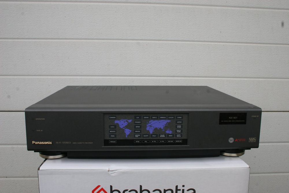 Panasonic NV-W1 VHS Multinorm PAL-NTSC-MESACAM Videorecorder (Gebraucht) in Wädenswil für CHF ...