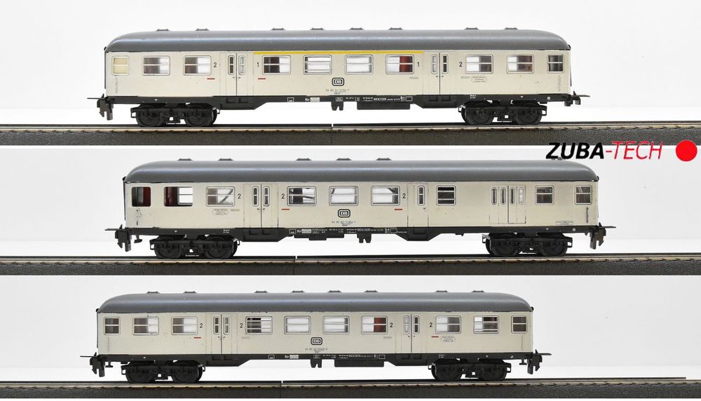 Trix Express 3x Personenwagen Silberling DB H0 GS ohne OVP (Gebraucht) in St. Gallen für CHF 8 ...