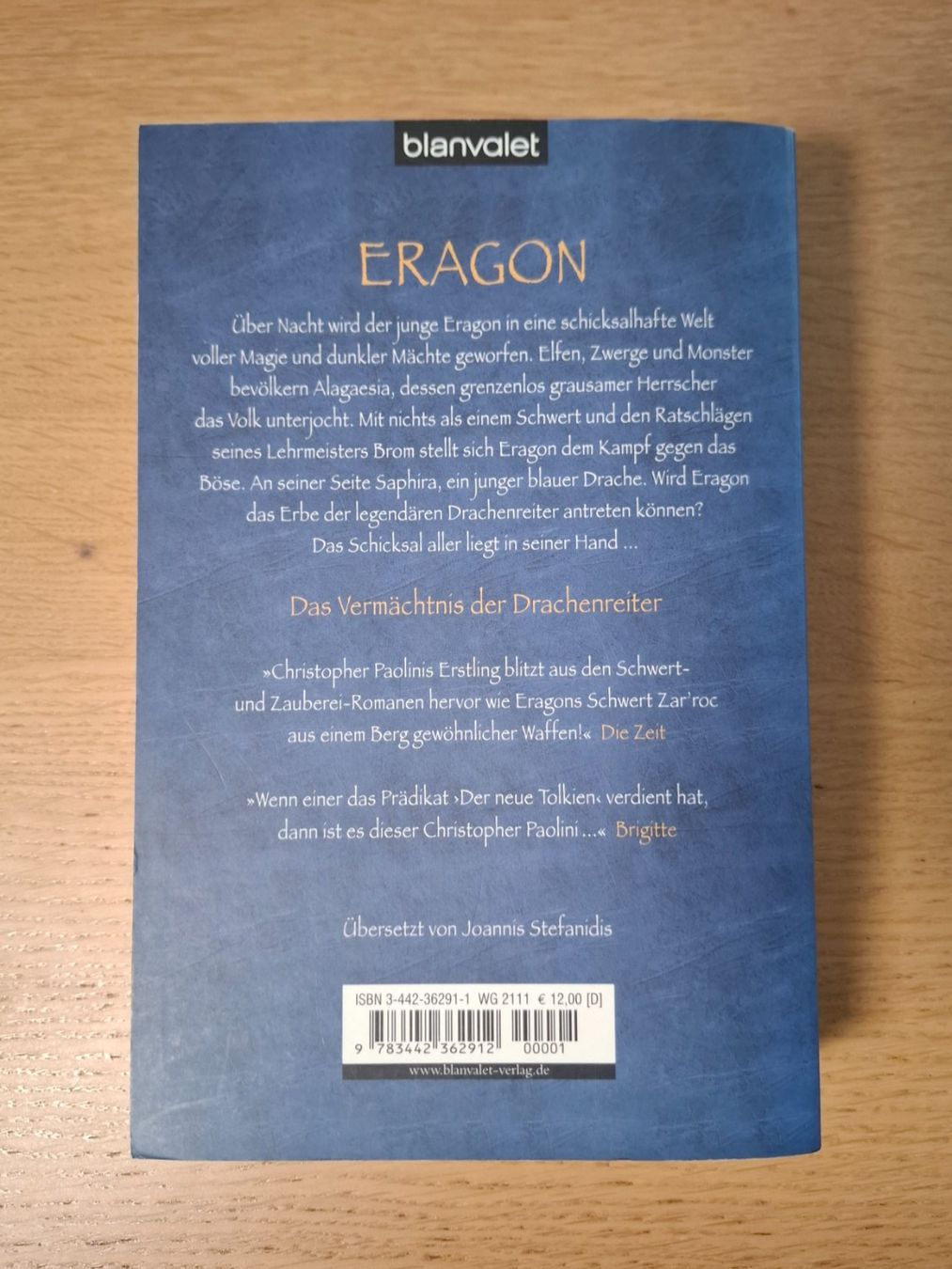 Eragon - Das Vermächtnis der Drachenreiter,Top Zustand! (Gebraucht) in ...