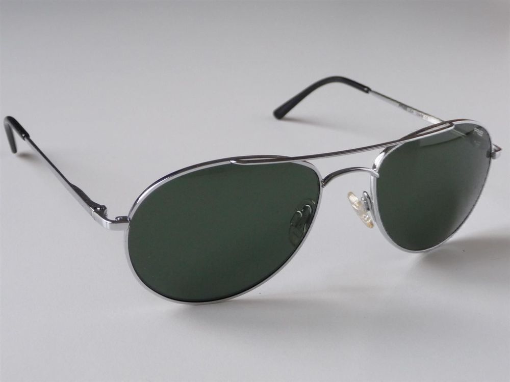 Randolph Crew Chief Chrome 54mm Skull Temples AGX-Glas NEU (Neu und ...