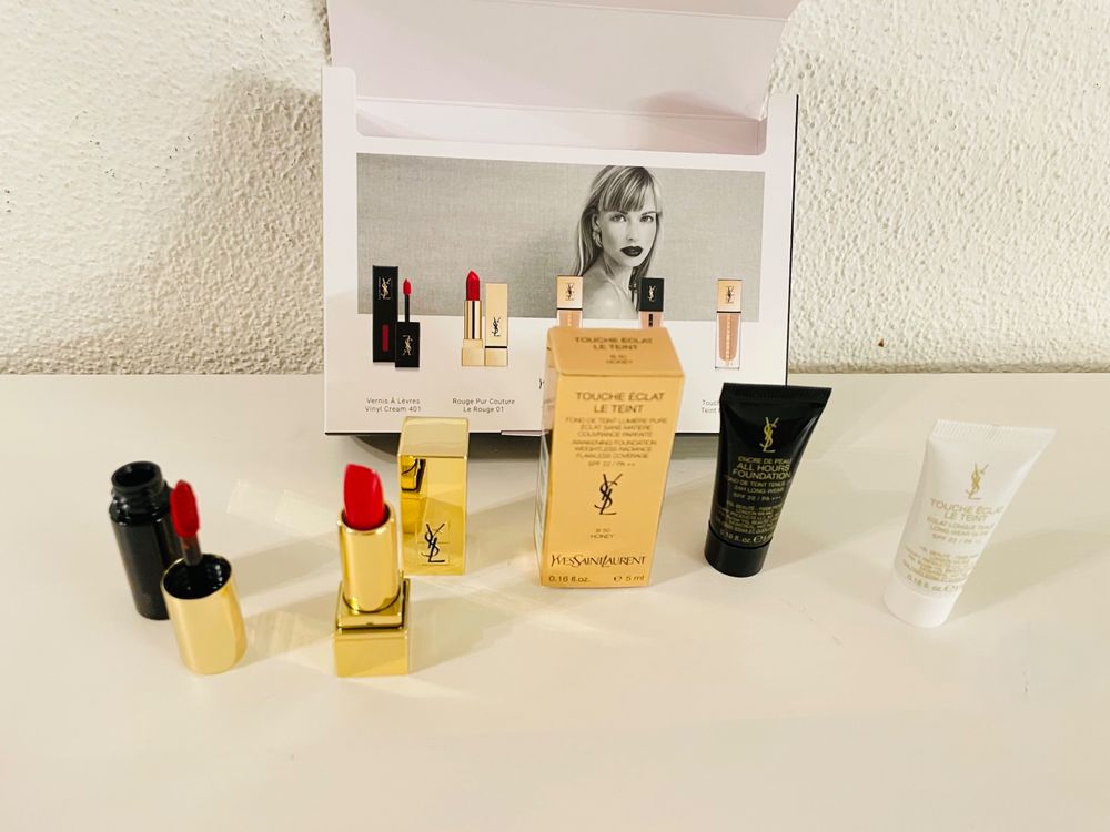 Miniaturen Set YSL Yves Saint Laurent Make Up 5-teilig NEU (Neu und ...