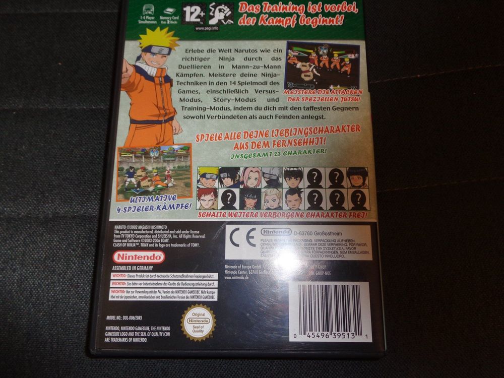 Naruto - Clash of Ninja European Version Gamecube (Gebraucht) in Olten ...