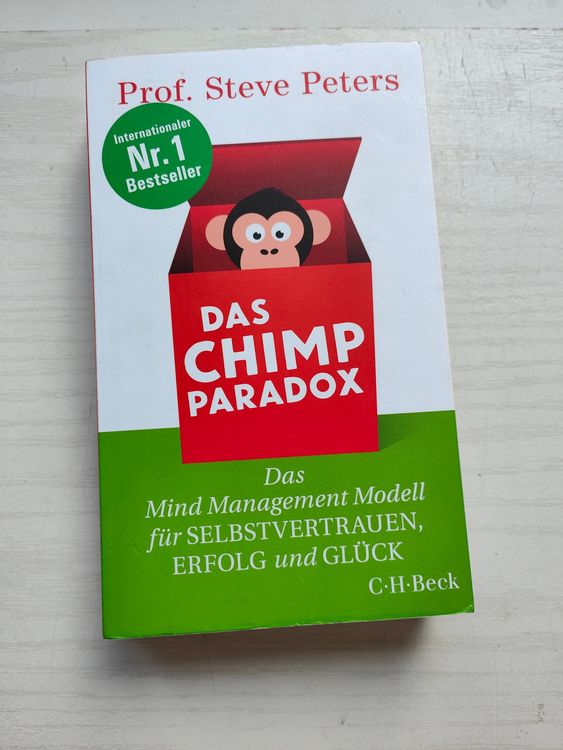 Das Chimp Paradox für Erfolg und Glück, Prof. Steve Peters | Kaufen auf ...