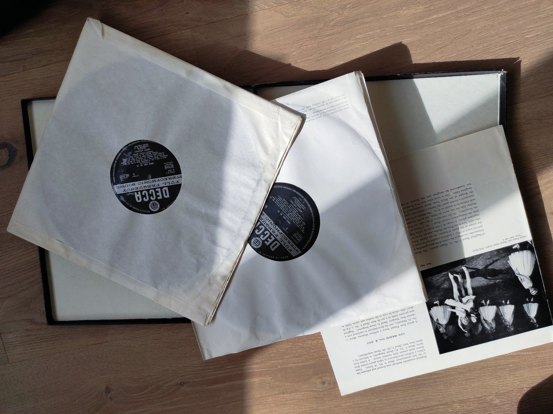 Ansermet - Swan Lake Decca SXL 2107/08 Stereo UK (Gebraucht) in Baden ...