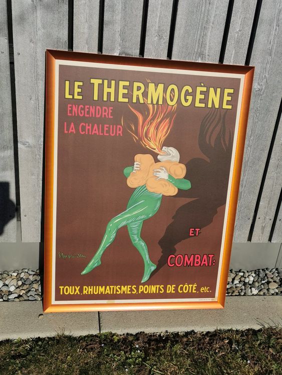 Altes Werbeplakat - Le Thermogéne 80 cm x 100cm (Gebraucht) in ...