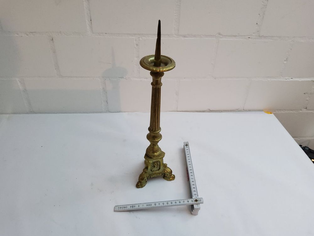 Antiker Kerzenhalter aus Messing (Gebraucht) in Hauptwil für CHF 100 – mit Lieferung auf Ricardo ...