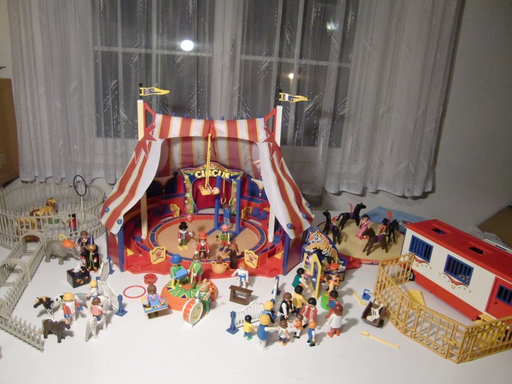 Playmobil Zirkus - viele Attraktionen - grosses Konvolut | Kaufen auf Ricardo