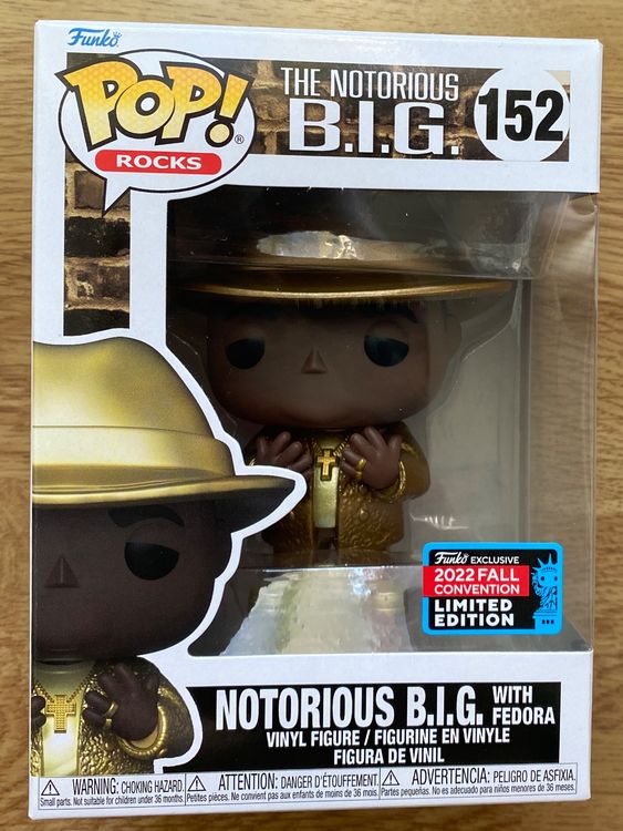 Funko Pop! Notorious B.I.G. with Fedora NYCC Excluisve | Kaufen auf Ricardo
