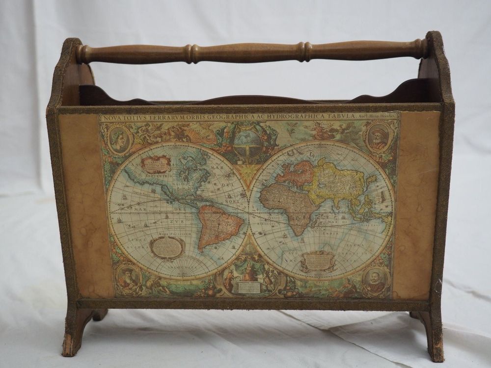 Portagiornali antico con mappamondo | Kaufen auf Ricardo