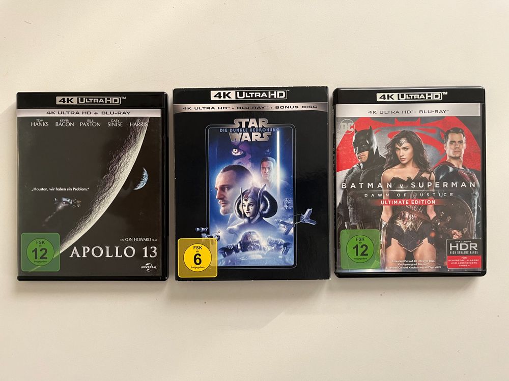 DVD / Blu Ray / 4K UHD / VHS Sammlung | Kaufen auf Ricardo