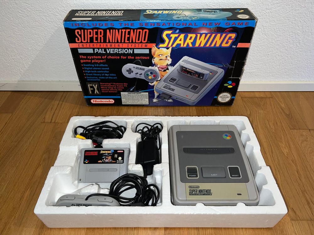 Super Nintendo (SNES) Konsole "Starwing Set" (OVP) | Kaufen auf Ricardo