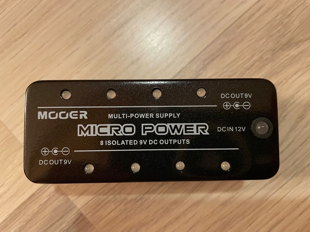 Mooer Micro Power multi-power supply (Gebraucht) in für CHF 42 – mit Lieferung auf Ricardo kaufen