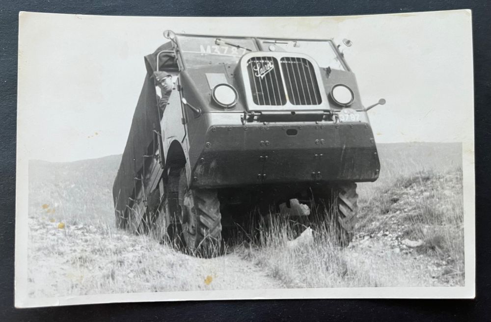 SAURER-Militärfahrzeug M 3787/ Fotokarte/ Rückseite beachten (Gebraucht ...