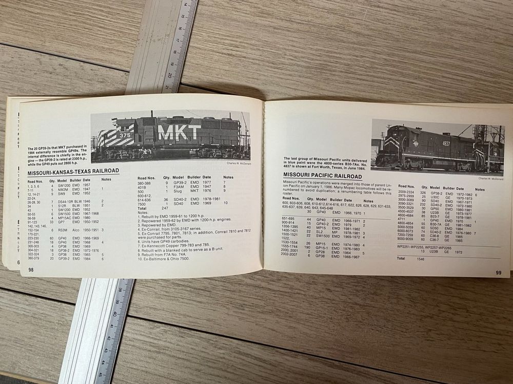 Diesel Locomotive Rosters US, Canada, Mexico | Kaufen auf Ricardo