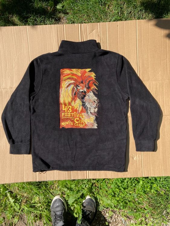 vintage fleece jacke zirkus monte carlo Stickerei neu XXL | Kaufen auf ...
