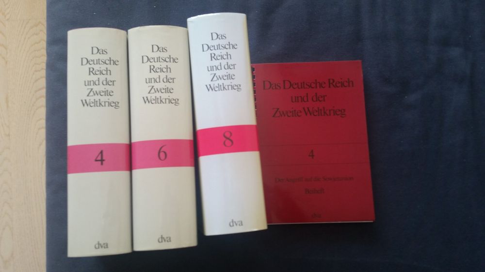 "Das Deutsche Reich und der Zweite Weltkrieg", Bde 4, 6, 8 | Kaufen auf Ricardo