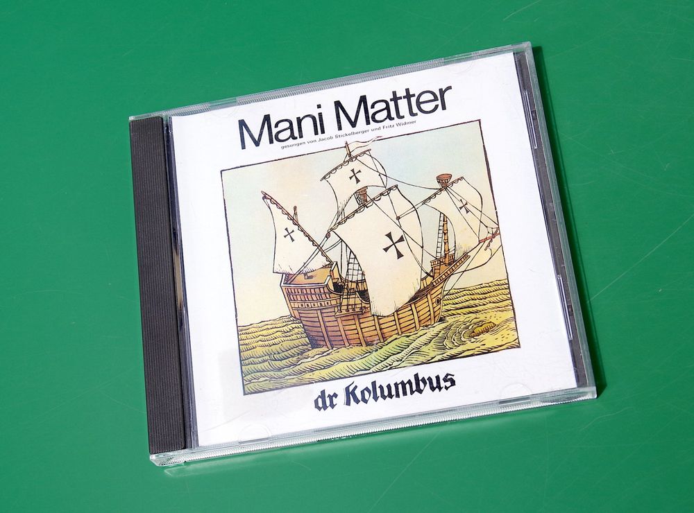 CD Mani Matte, dr Kolumbus, Jacob Stickelberger/Fritz Widmer | Kaufen ...
