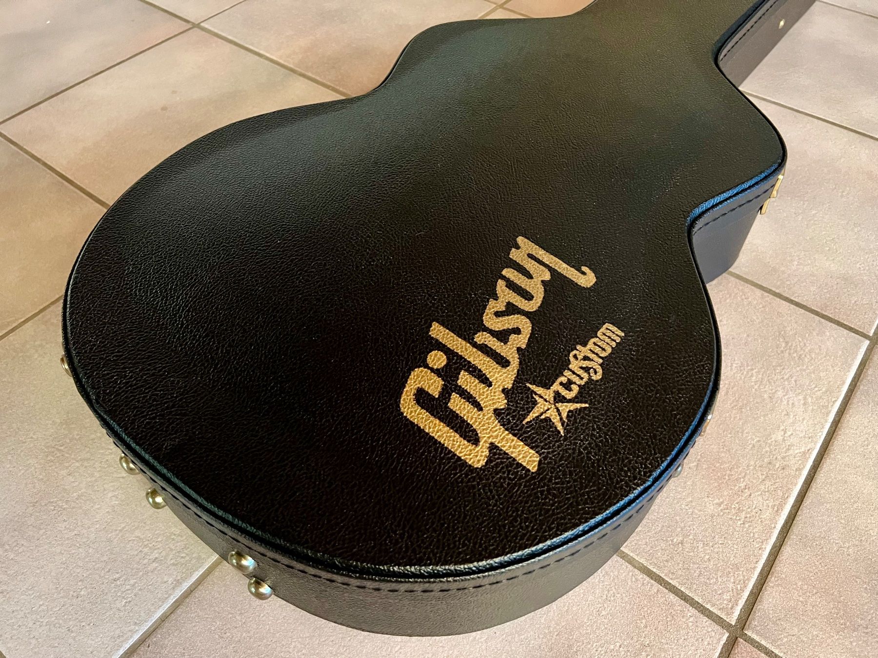 GIBSON ES 335 -345 -355 CUSTOM SHOP ORIGINAL CASE BLACK RARE (Gebraucht ...
