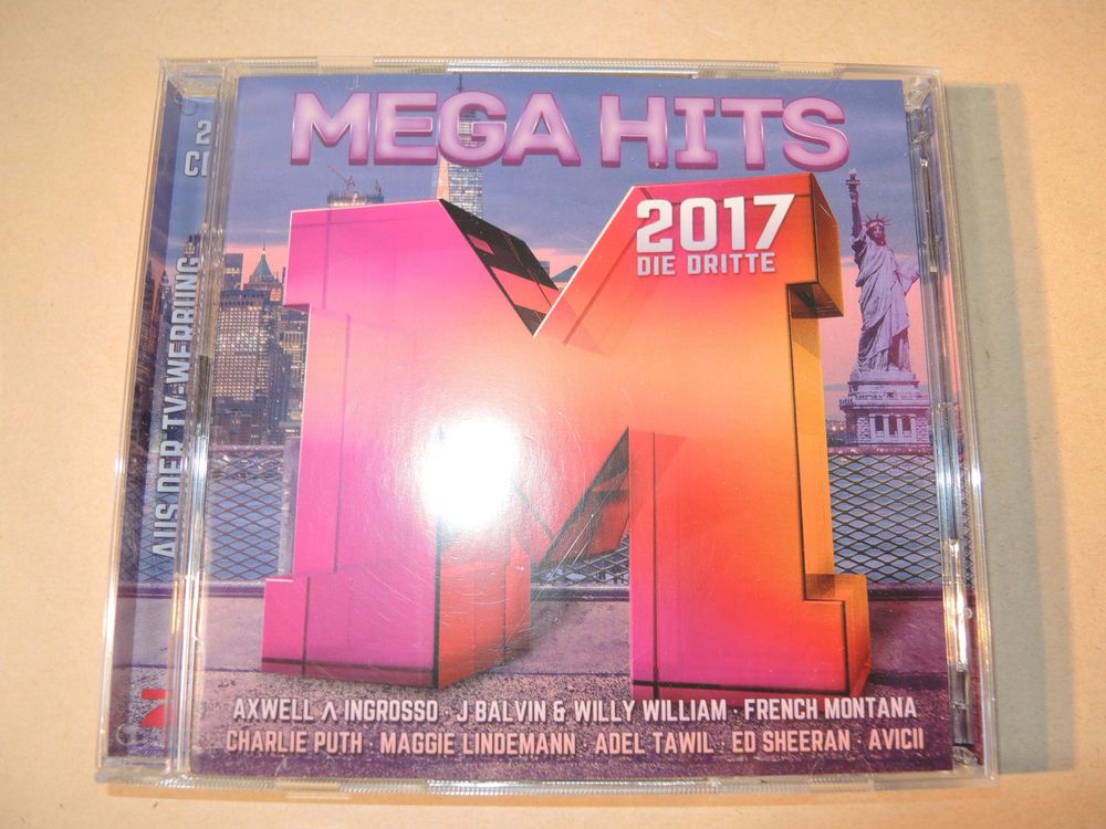 Original CD: Mega Hits 2017 - Die Dritte - Doppel CD (Gebraucht) in Rorschach für CHF 8.5 – mit ...