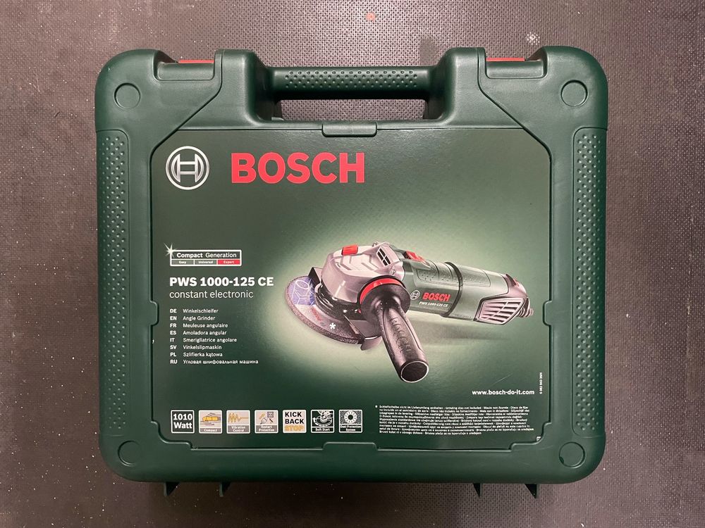 Bosch PWS 1000-125 CE Winkelschleifer (Neu (gemäss Beschreibung)) in ...