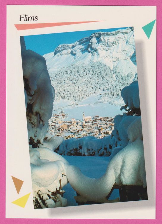 Flims Dorf mit dem Flimserstein | Kaufen auf Ricardo