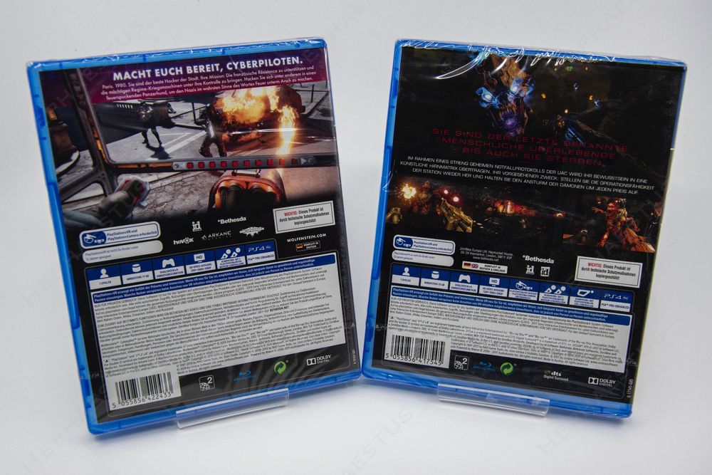 Wolfenstein: Cyberpilot VR + Doom VFR - Special VR Pack NEU (Neu und originalverpackt) in ...