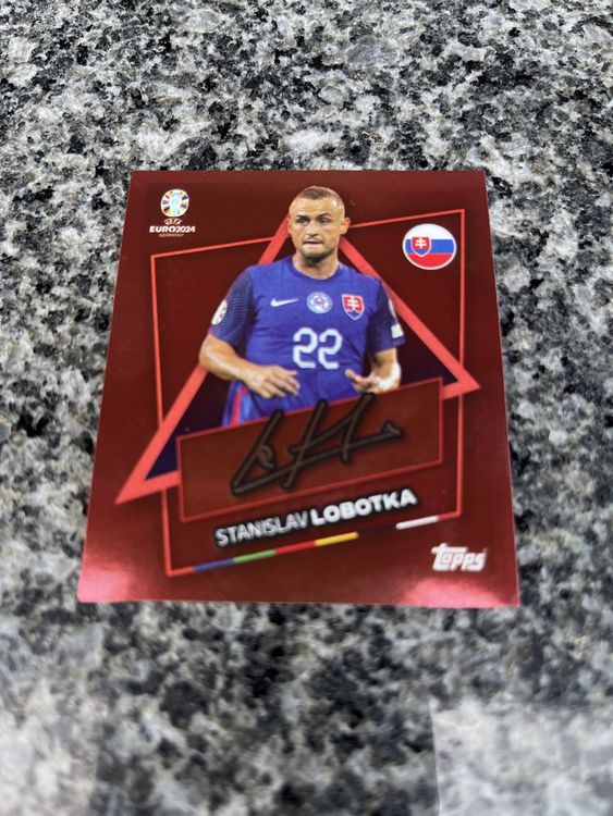 UEFA Euro 2024 Topps Sticker SP SVK signiert | Kaufen auf Ricardo