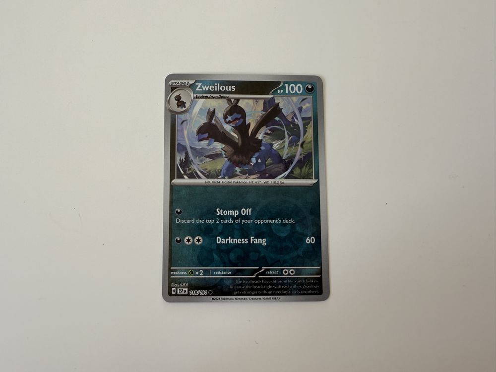 Zweilous Surging Sparks Pokemon EN (Neu (gemäss Beschreibung)) in ...