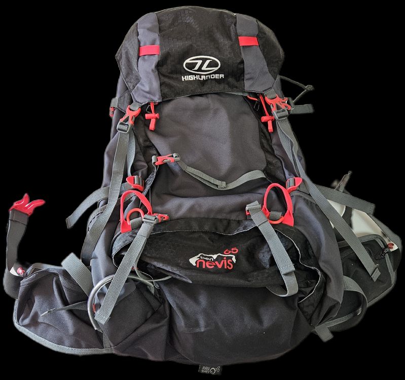 Sac à dos de randonnée Highlander Ben Nevis 65L - (Neuf (Voir ...