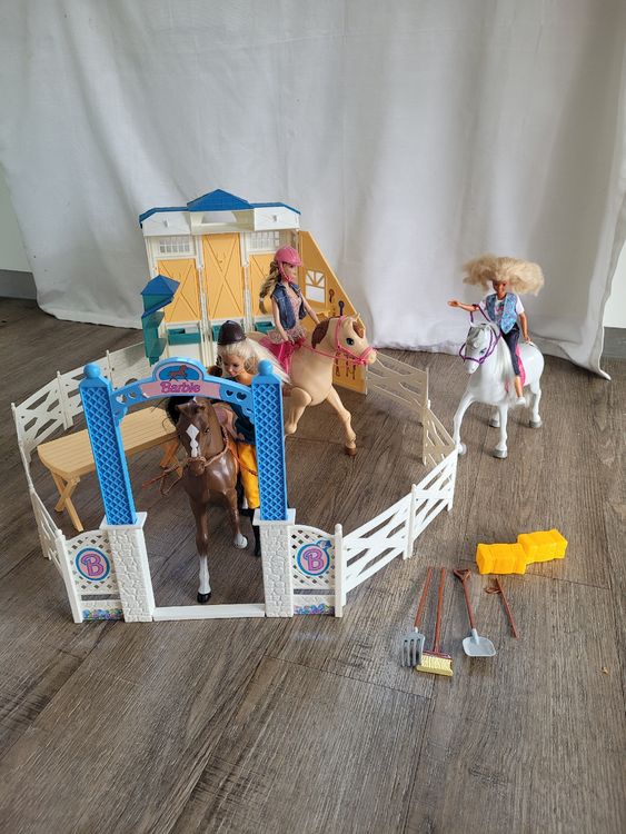 Barbie Pferde, Stall, Barbie Skipper Set | Kaufen auf Ricardo