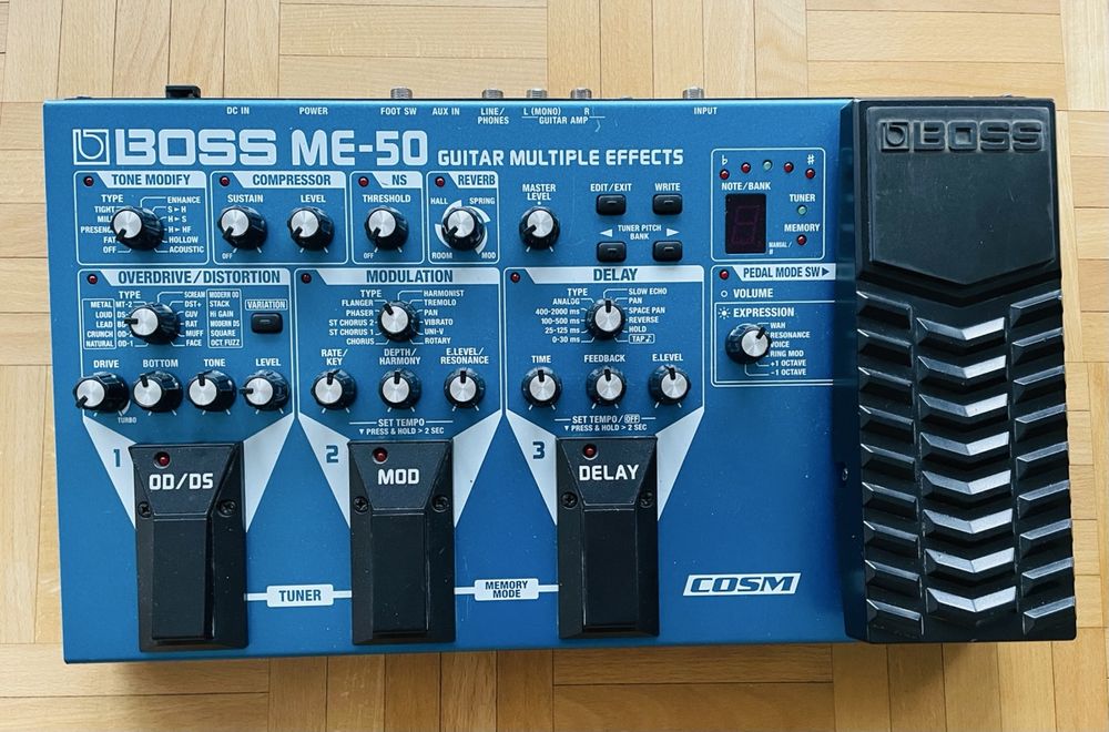 Boss ME-50 Pedalboard mit Netzteil (Gebraucht) in Jonen für CHF 95 ...