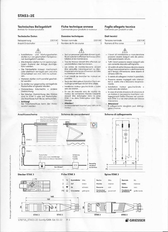 HIRSCHMANN NETZSTECKER STAK 3 3 POL. + PE (Neu (gemäss Beschreibung ...