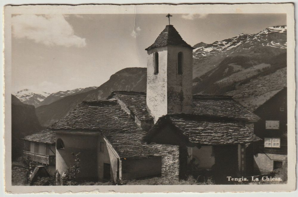 Tengia, Faido, Leventina, la chiesa (Gebraucht) in Bedigliora für CHF 4 ...