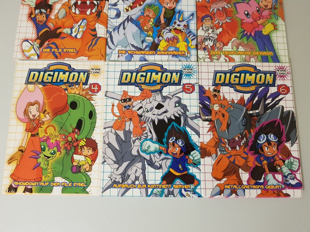 Digimon Mangas 1-6 | Kaufen auf Ricardo