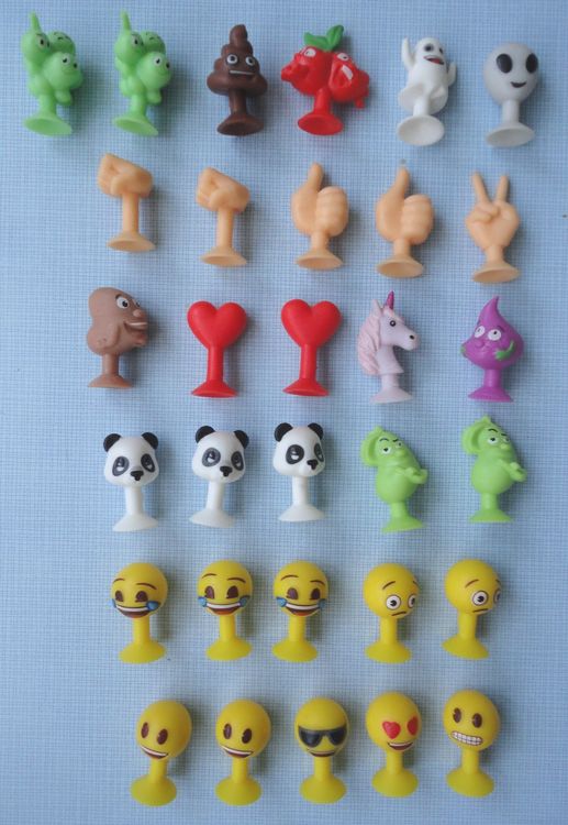 Coop Emojis Saugnapf Figuren Aus Gummi 31Stk Gebraucht In Z rich F r