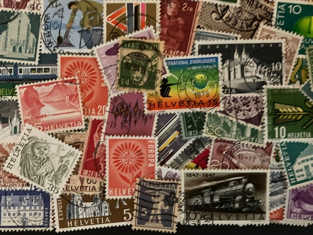 Briefmarken Schweiz (100 Stück), Top Qualität (Gebraucht) in ...