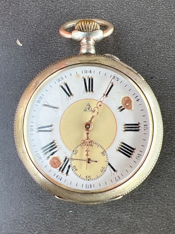 Antike Taschenuhr echt Silber 50 mm (Gebraucht) in Pfeffingen für CHF 6 – mit Lieferung auf ...