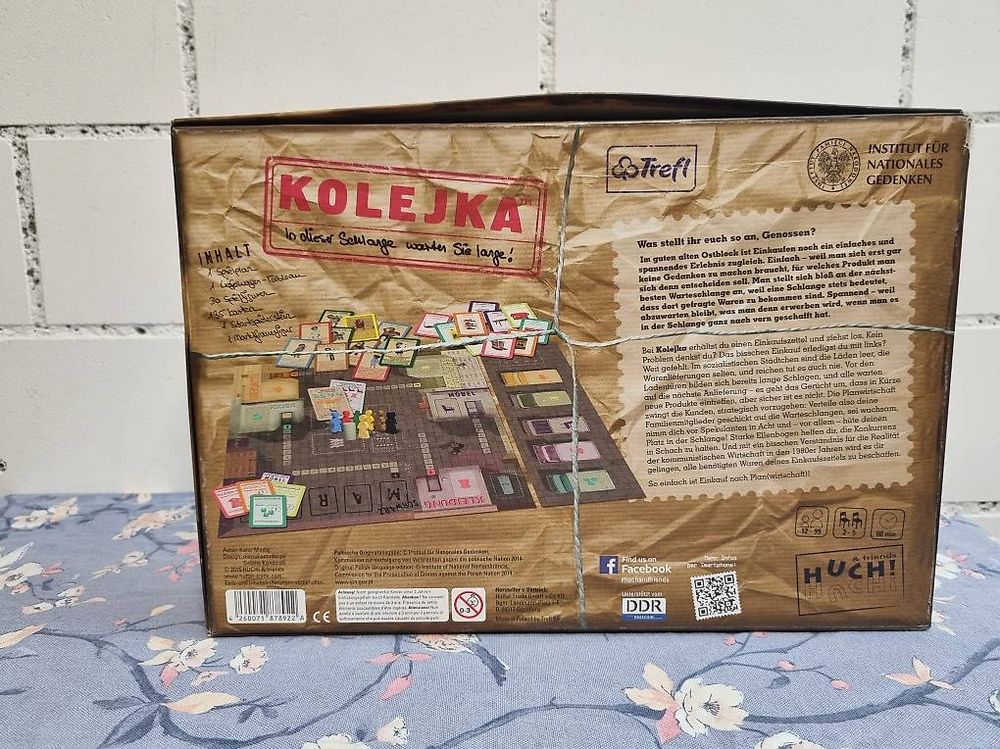 Kolejka In dieser Schlange warten Sie Brettspiel (Gebraucht) in Sennhof ...
