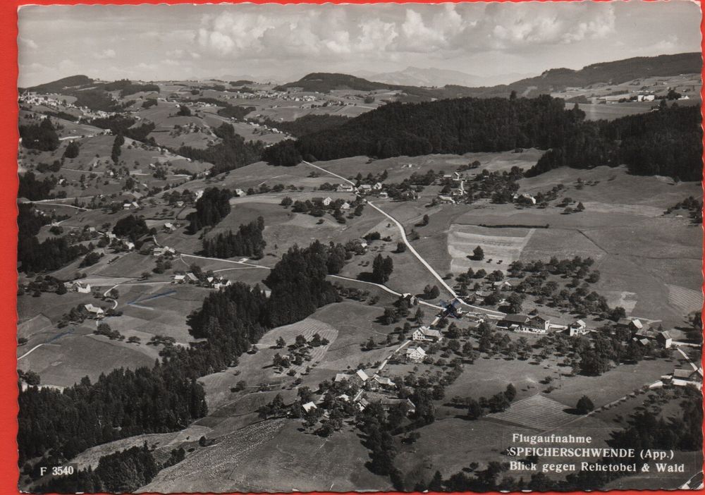SPEICHERSCHWENDE Flugaufnahme - Blick gegen Rehetobel & Wald (Gebraucht) in Jona für CHF 9.9 ...