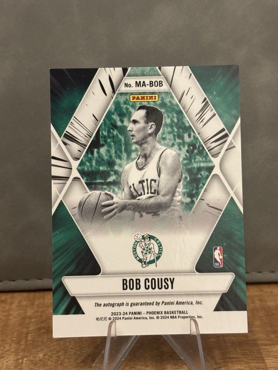 2023-24 Panini Phoenix Mythical Autograph Bob Cousy #MA-BOB (Neu ...