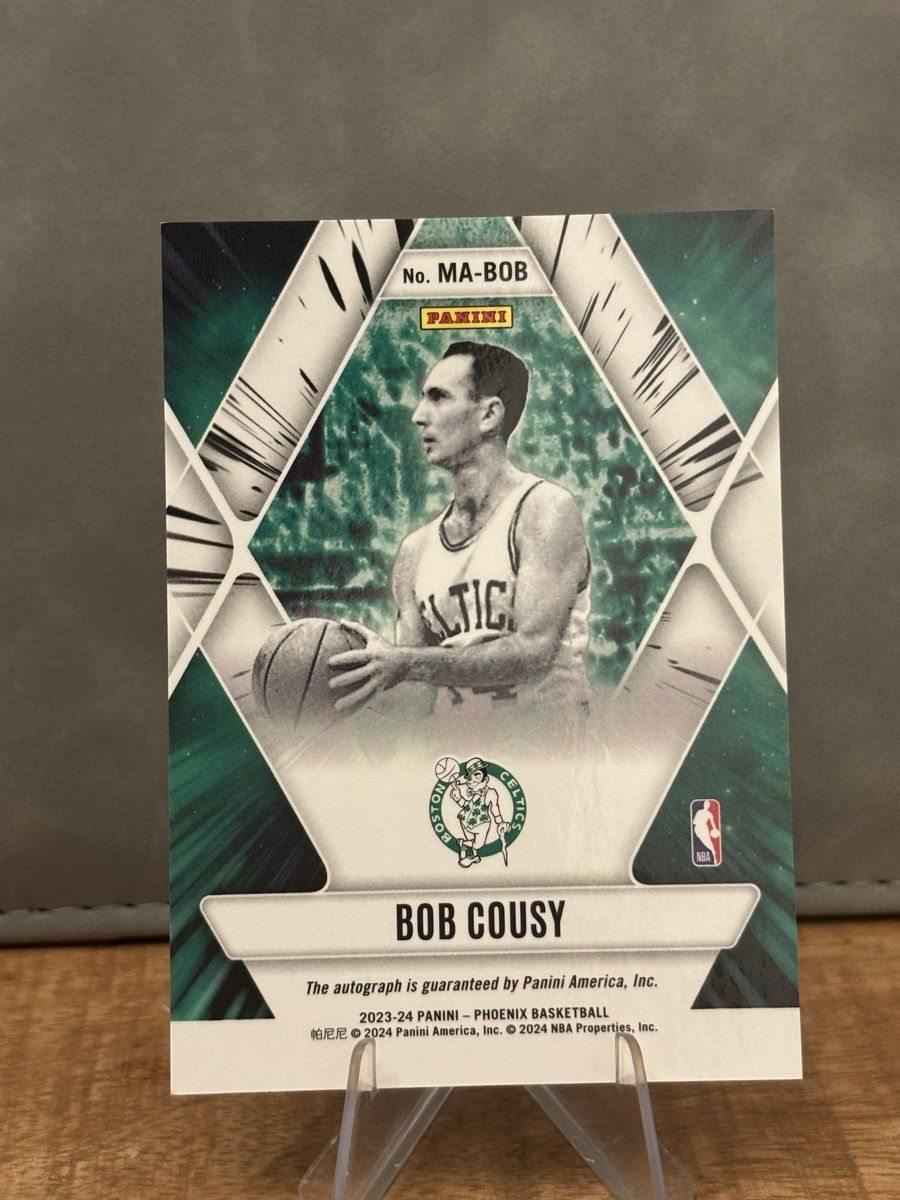 2023-24 Panini Phoenix Mythical Autograph Bob Cousy #MA-BOB (Neu ...