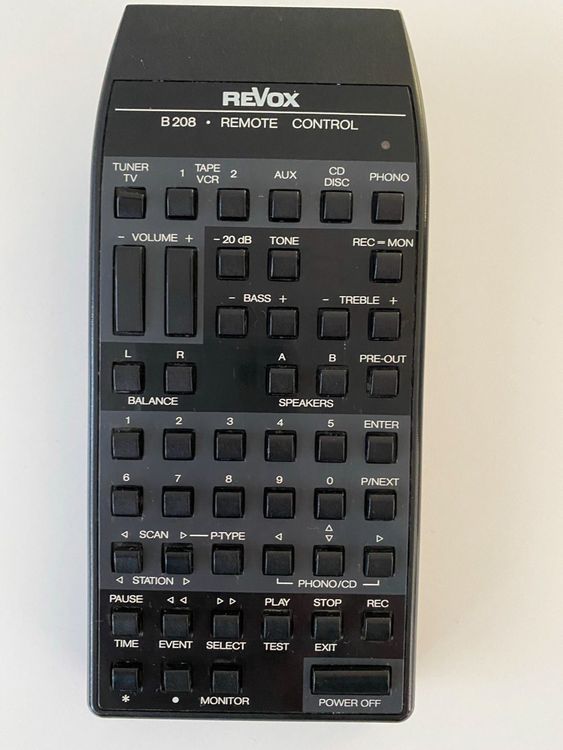 ReVox B 208 Remote Control | Kaufen auf Ricardo