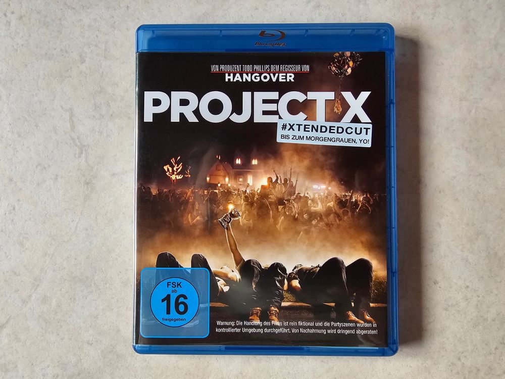 Project X / Extended Cut / Bluray (Gebraucht) in Schneisingen für CHF 2 ...