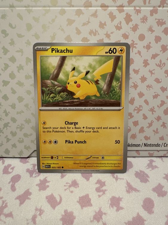 Pokemon Pikachu 151 Fanliebling Top Artwork (Gebraucht) in Lommiswil ...